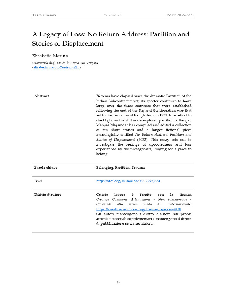 03_dossier | PDF | Partition Of India | British Raj