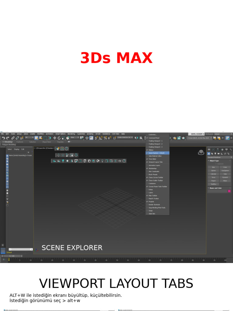 3Ds Max | PDF