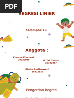 Regresi Linear, Intercept, Dan Slope | PDF