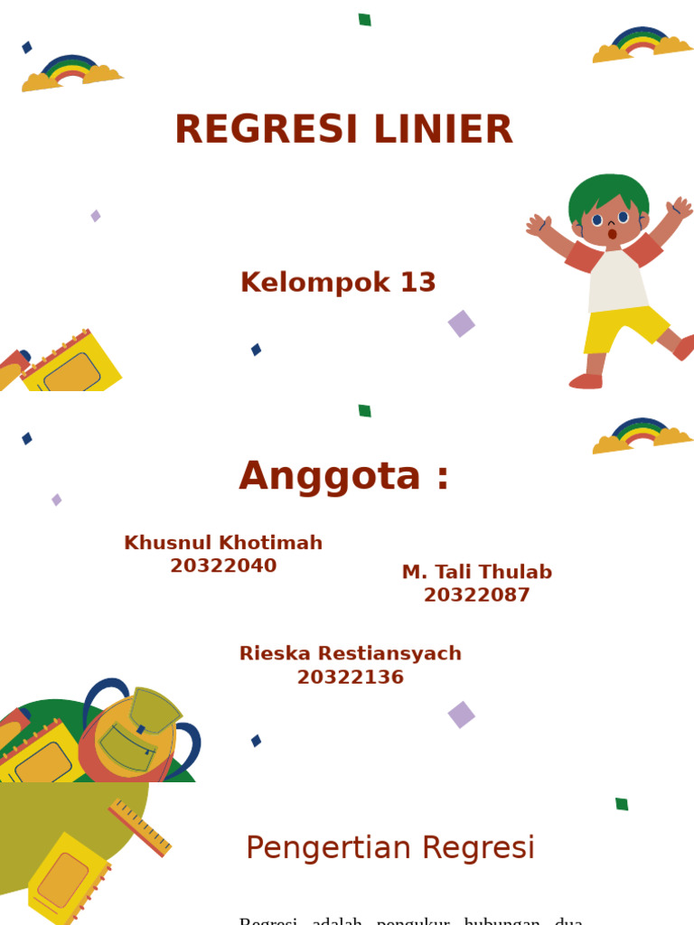 Ppt Statistika Kel.13 | PDF