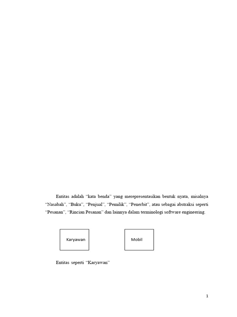 ERD Dan Normalisasi | PDF