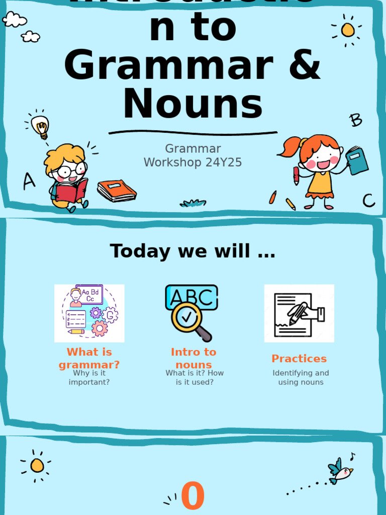 Introduction to Grammar & Nouns | PDF