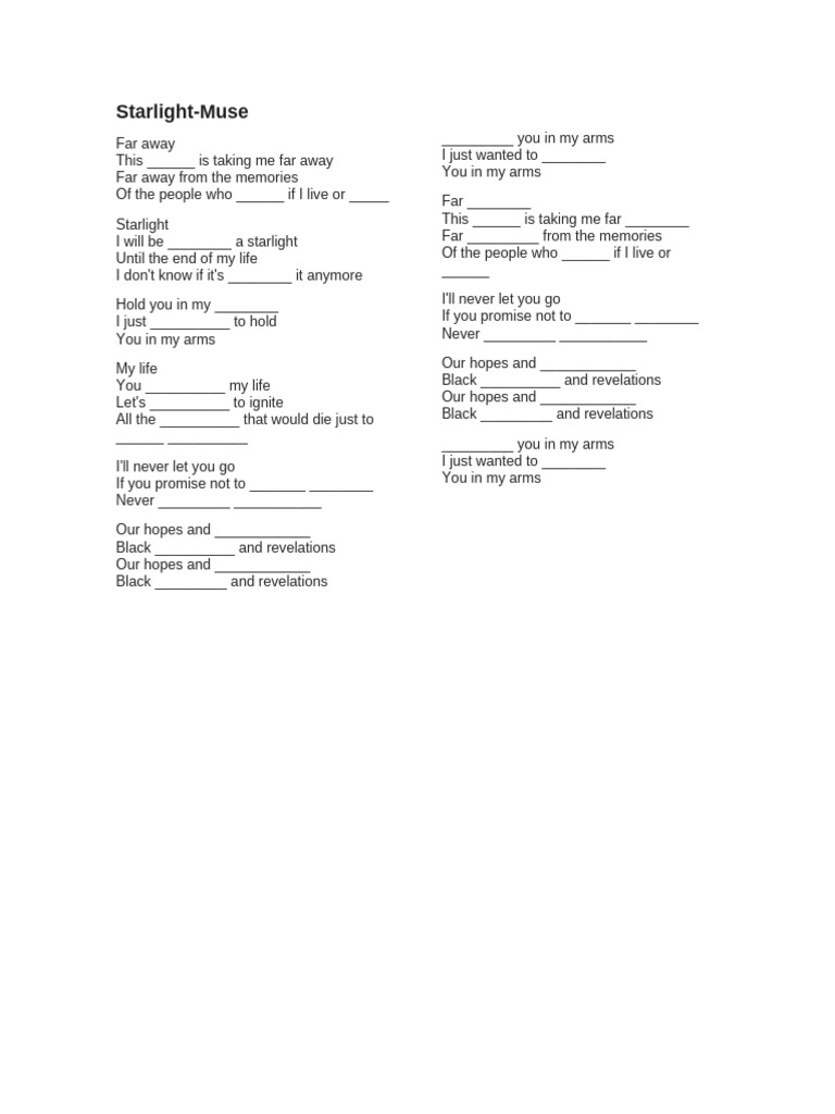 Starlight-Muse: A Poetic Journey | PDF