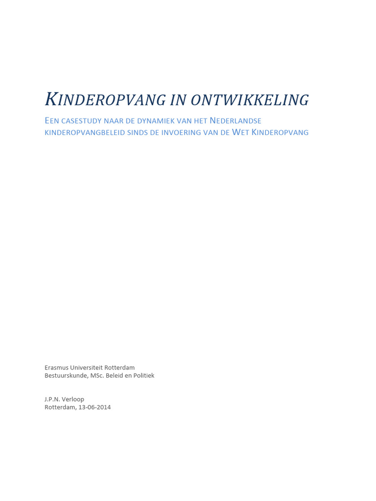 Eindversie Scriptie Aart Verloop | PDF