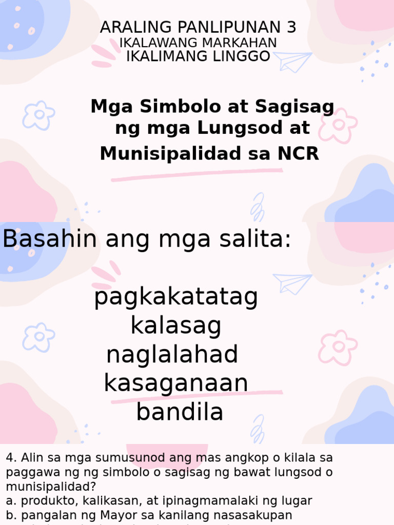 Ap-Q2-Week5-Day 3 | PDF