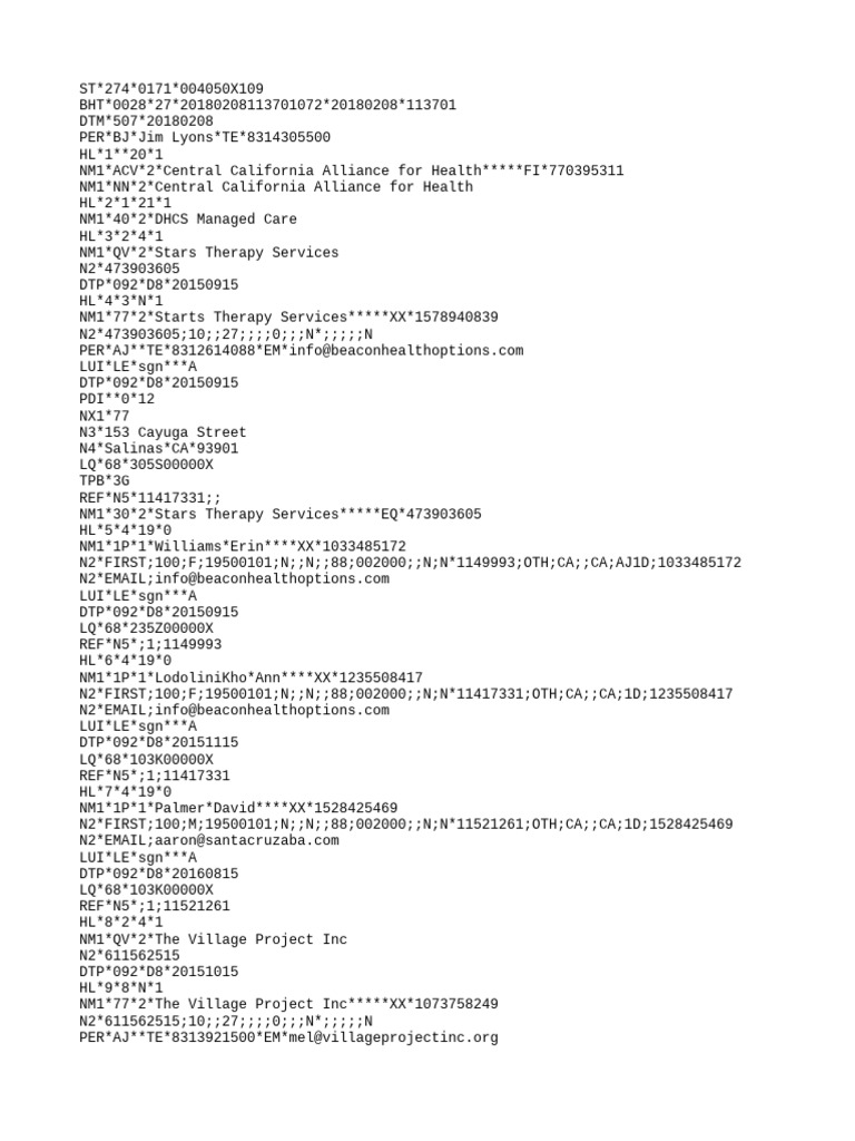Sample274 Edi | PDF