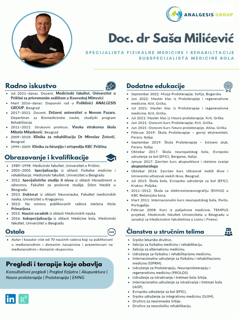 DR Sasa Milicevic | PDF