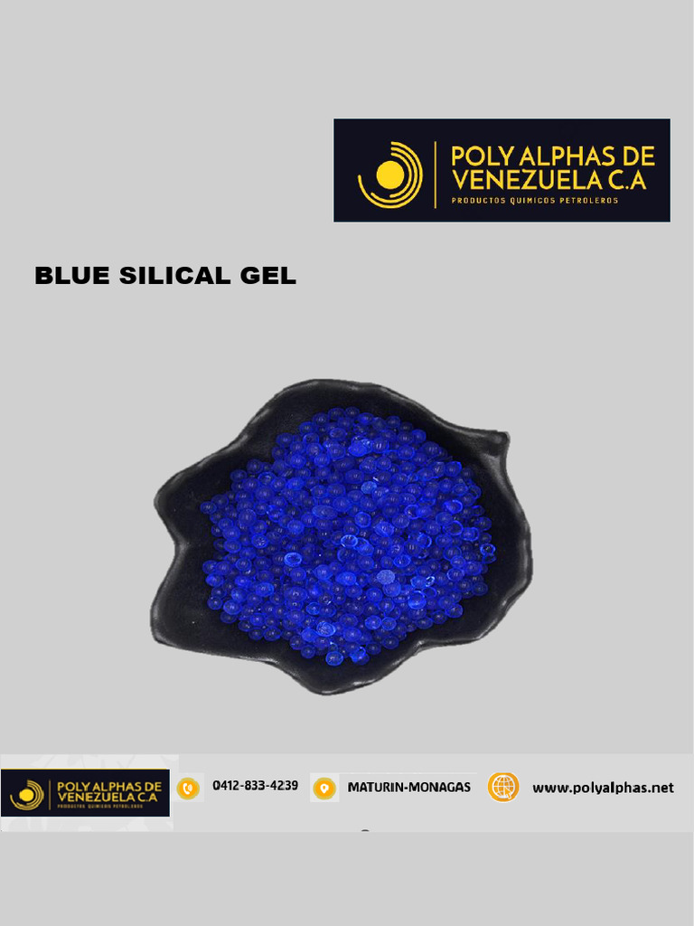 Blue Silical Gel Poly Alphas de Venezuela C.A | PDF