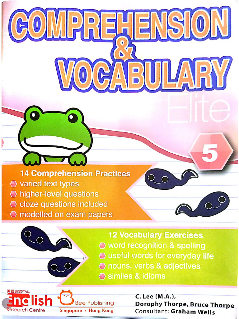 Kidz Comprehension and Vocabulary 5 | PDF