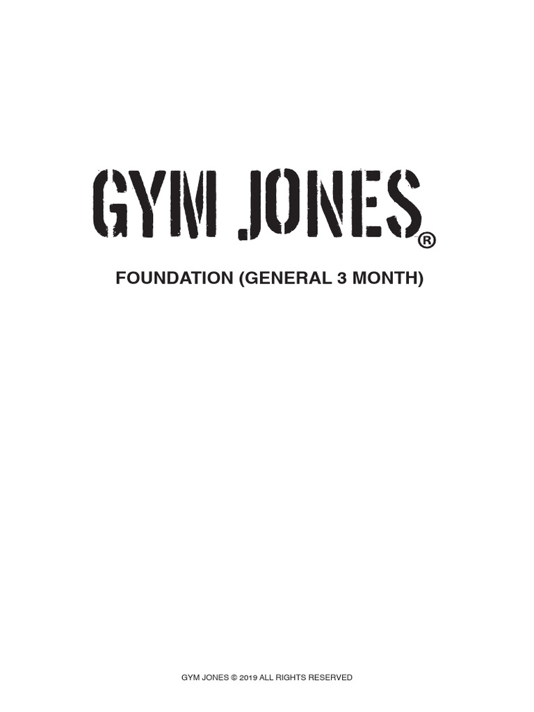 Three-Month Operator Fitness Program | PDF | Physical Fitness | Weight ...