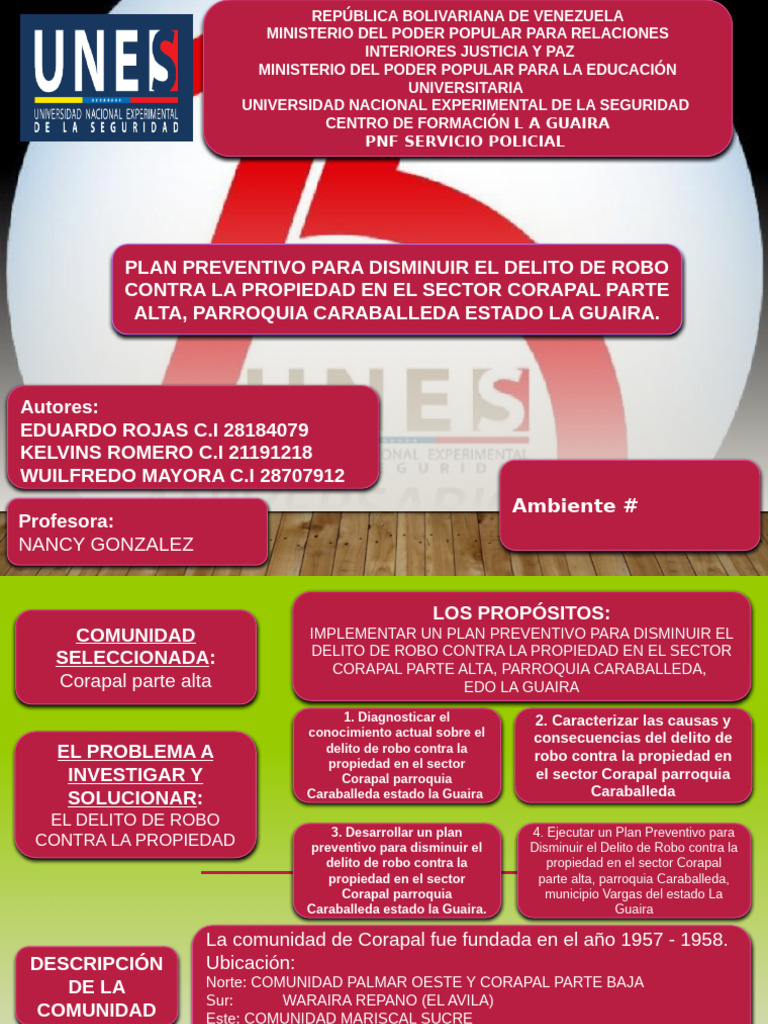 Plan Preventivo contra Robos en Corapal | PDF | Robo | Bienes (Ley)