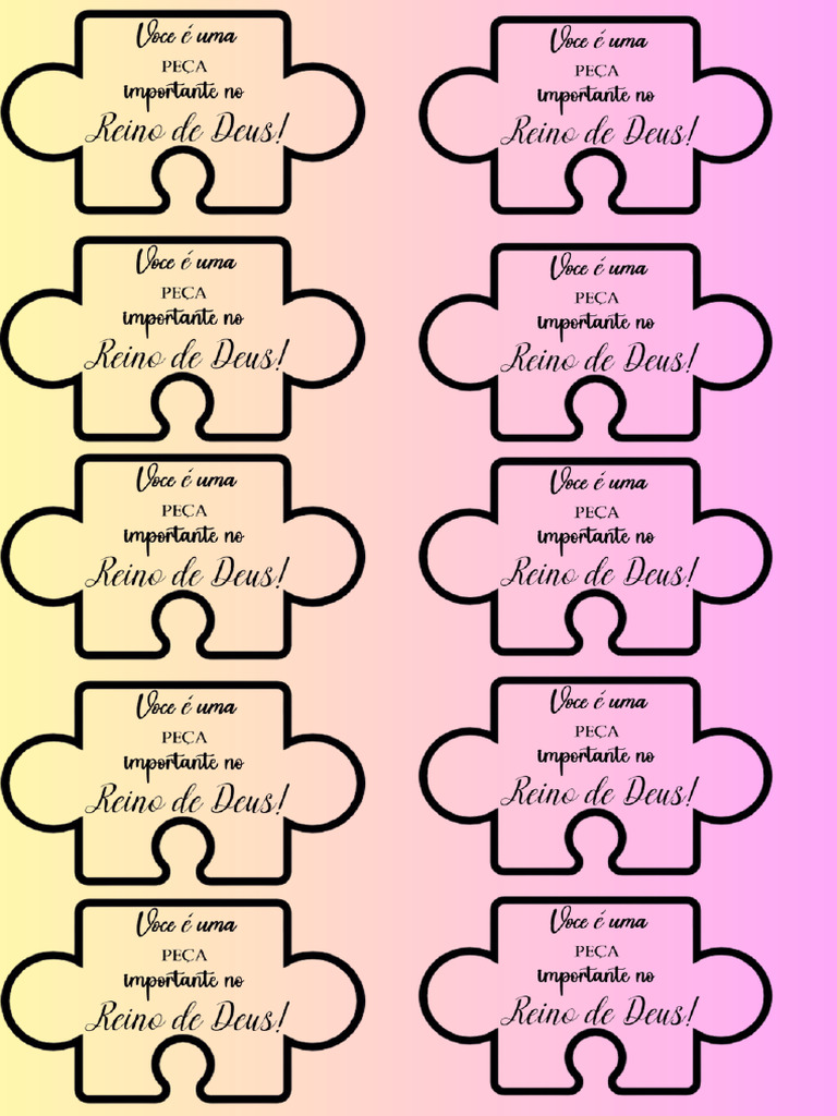 Pink and Colorful Cute Name Tag A4 Document | PDF