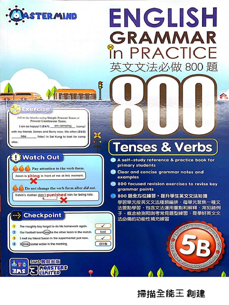 3MS English Grammar in Practice 800 5B | PDF