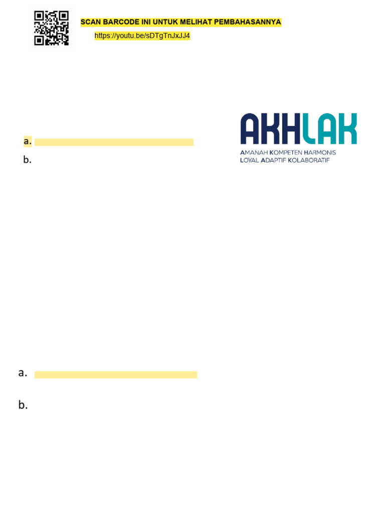 CORE AKHLAK BUMN Terbaru | PDF