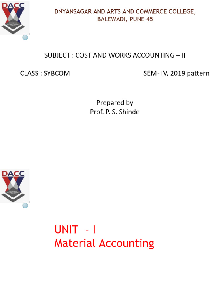 246e Cost Works Accounitng II Sybcom | PDF | Piece Work | Lean Manufacturing