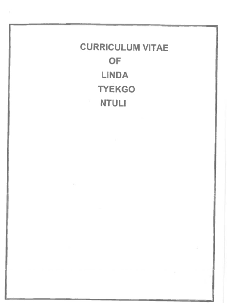 Linda New CV | PDF