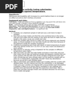 The Effect of Temperature On Membrane Permeability in Beetroot Cells ...