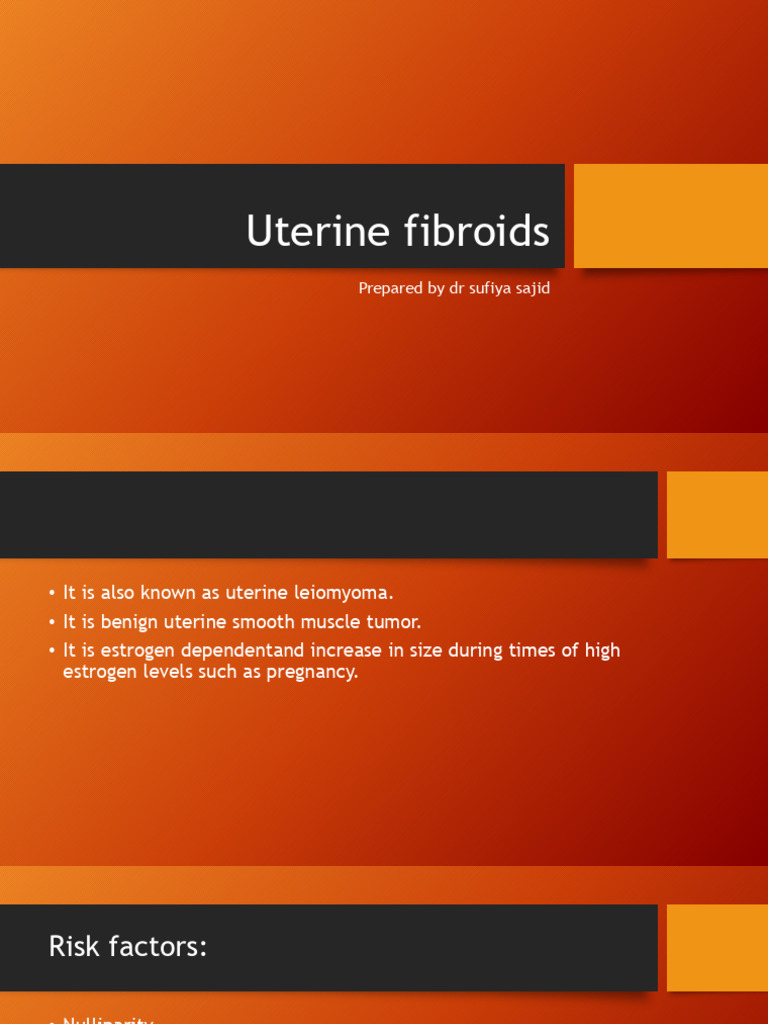 Fibroids | PDF