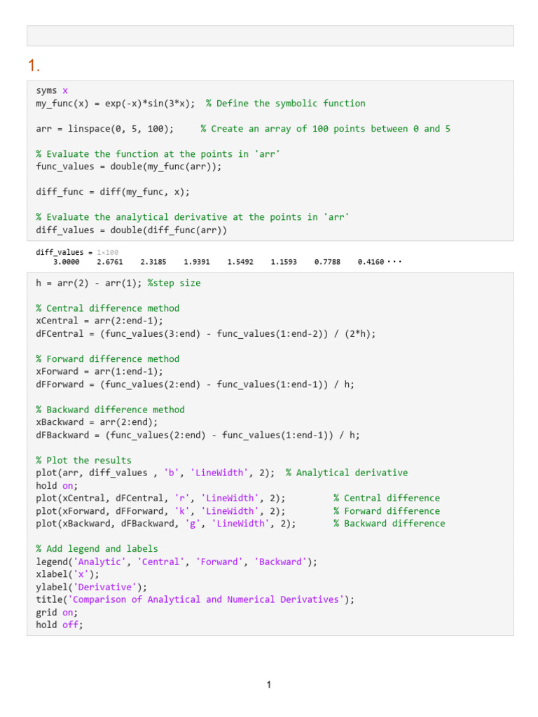 4506_lab6assignment | PDF | Finite Difference | Computational Science