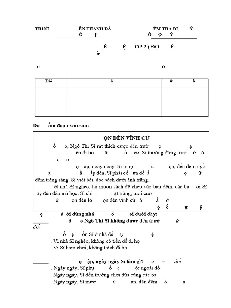 k2. - de Kiem Tra Hki. 2023 2024 | PDF