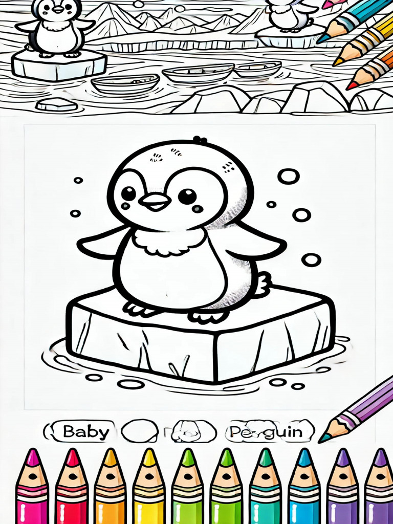 Child Friendly Coloring Book Complete | PDF