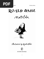 Roald Dahl - Matilda | PDF