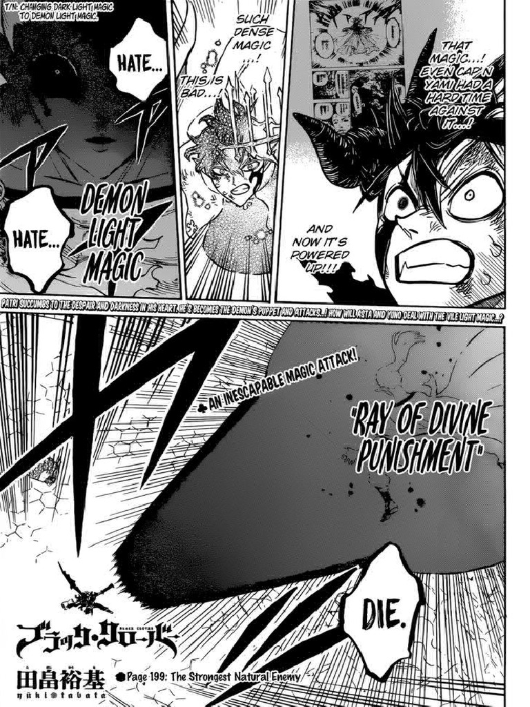 Black Clover - CH 199 @manga - Gallery | PDF