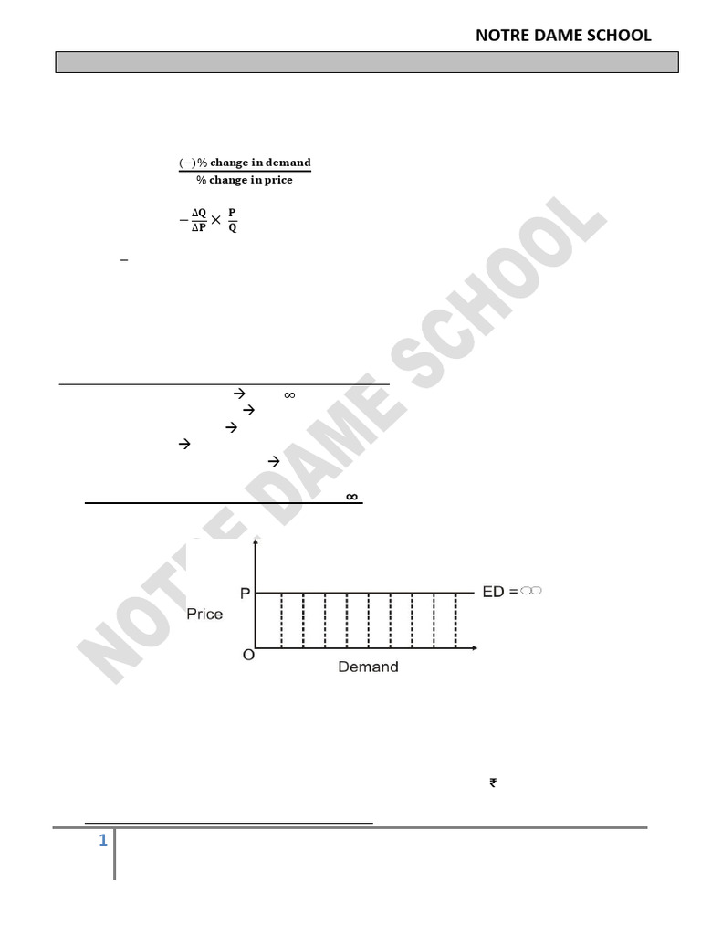 Unit 4_Elasticity of Demand, Cost, Producer Equilibrium | PDF | Demand ...