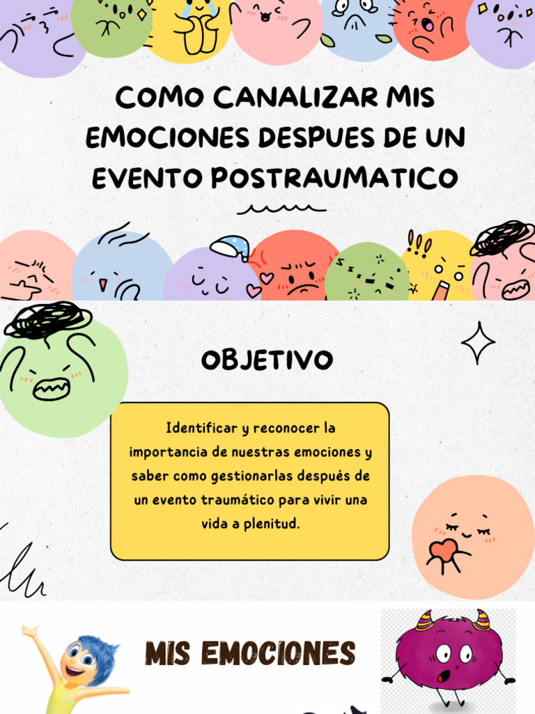 Como Canalizar Mis Emociones Despues de Un Evento Postraumatico | PDF ...