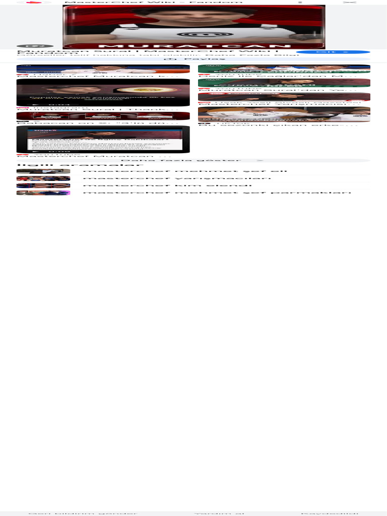 Masterchef Muratcan - Google'Da Ara | PDF