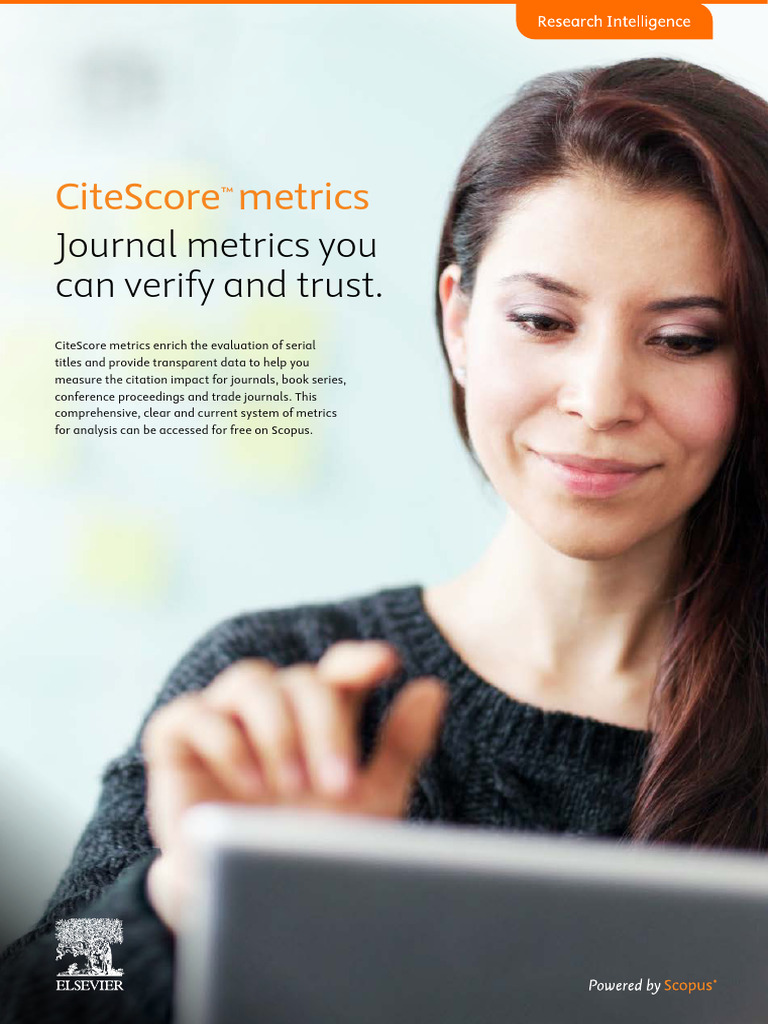 Citescore_2023_Factsheet_WEB | PDF | Elsevier | Percentile