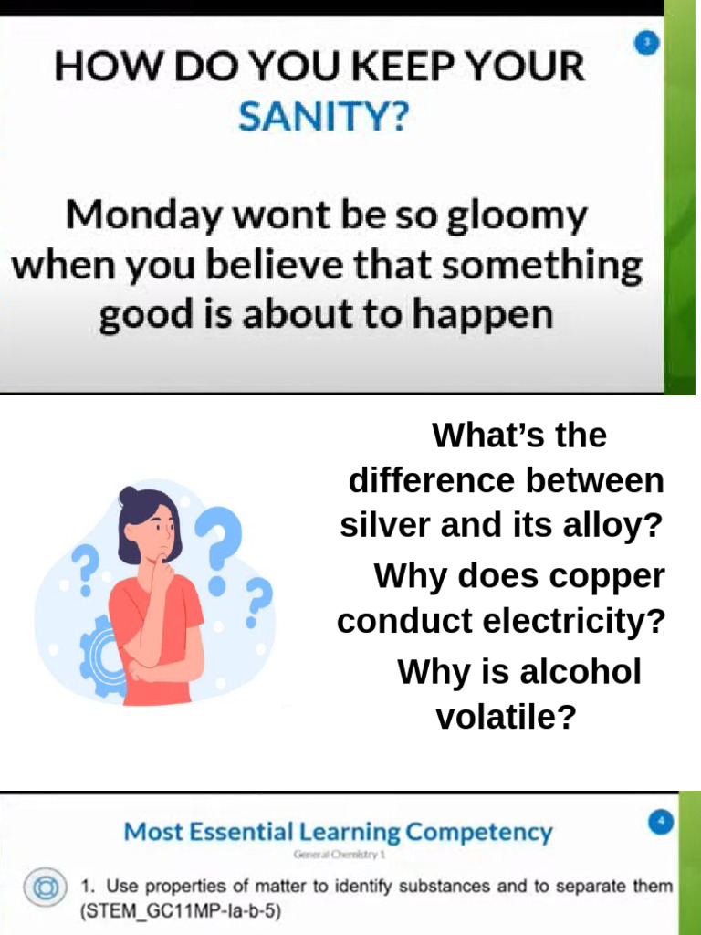 GENCHEM_1-Q1-W1_PROPERTIES-OF-MATTER | PDF | Distillation | Water