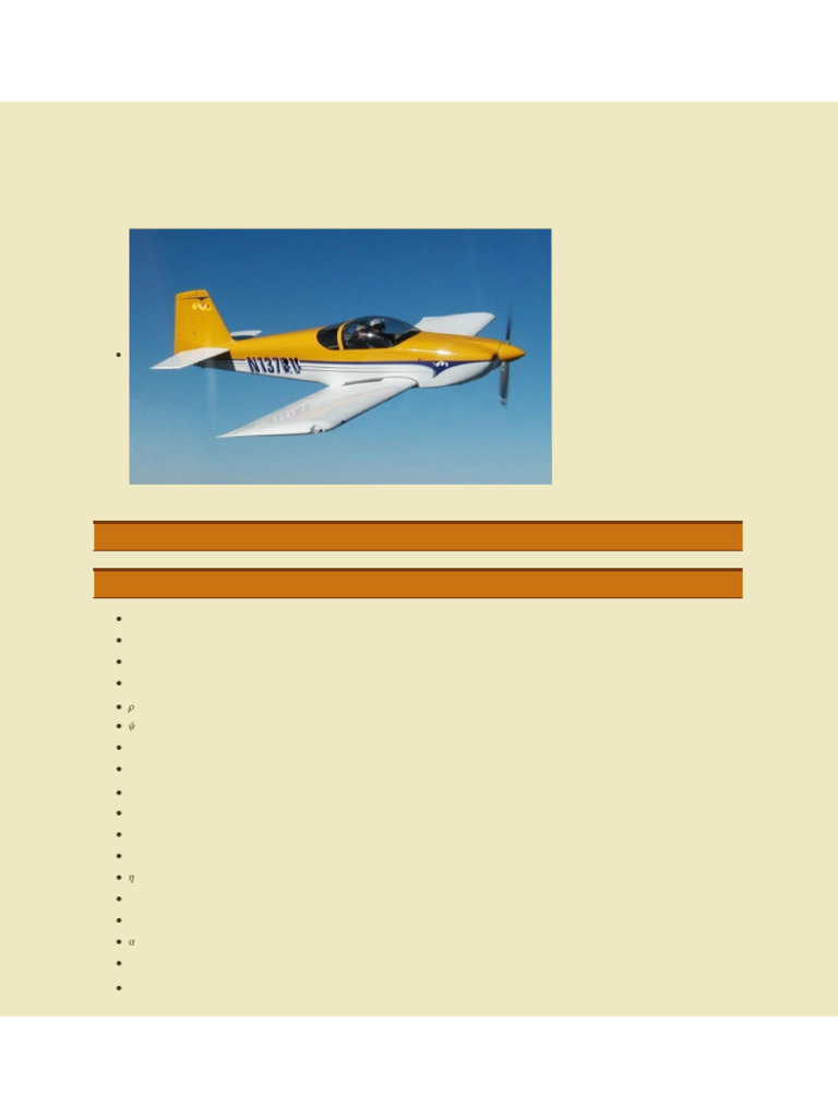 MECH4182 Project - Phase 1 - Sample | PDF | Aerospace Engineering ...
