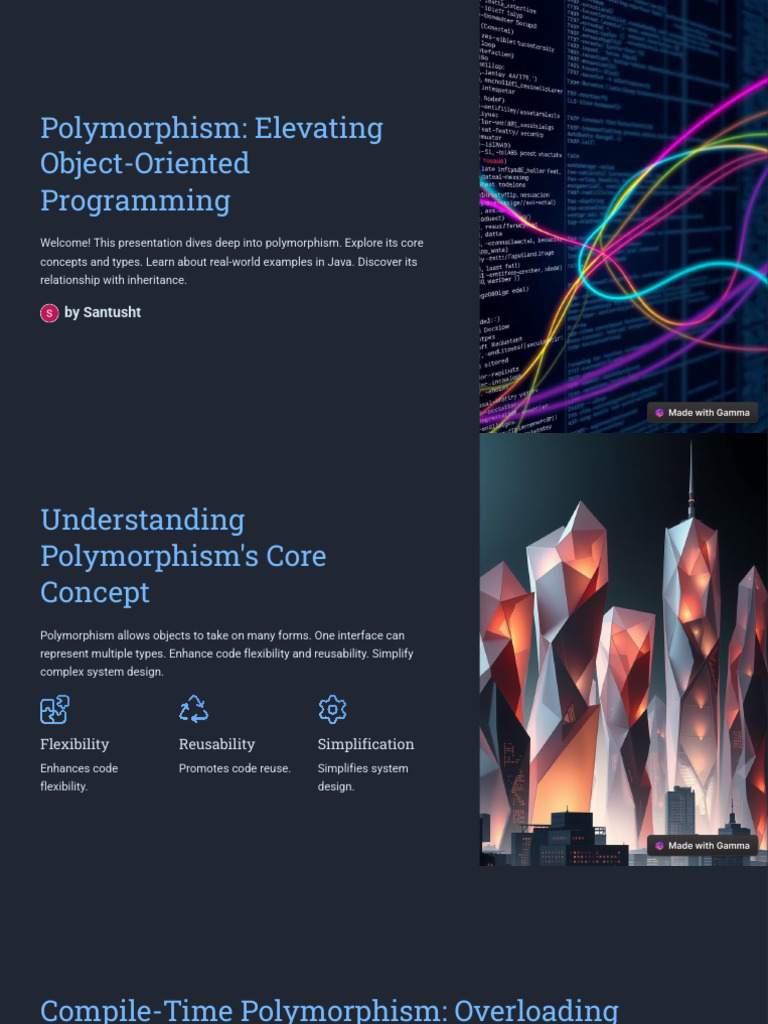 Polymorphism Elevating Object Oriented Programming Pdf Inheritance