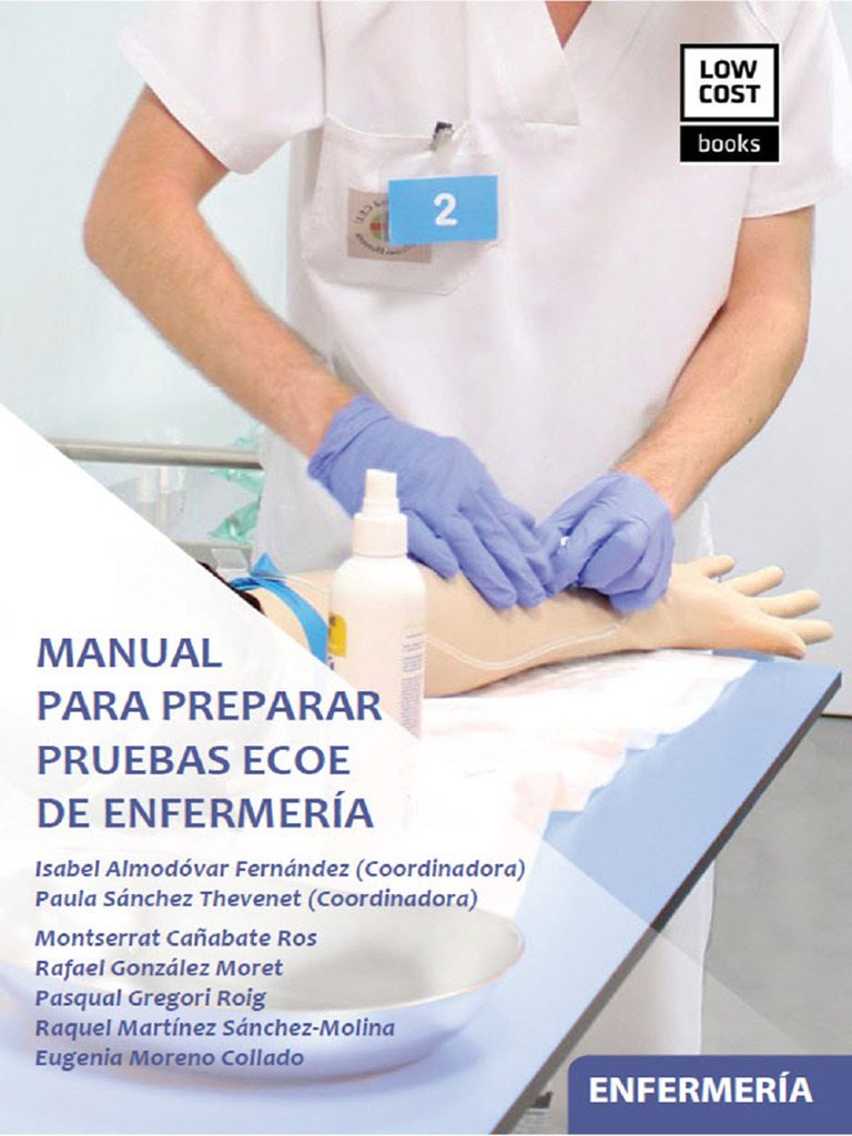 Paginas MANUAL PARA PREPARAR PRUEBAS ECOE DE ENFERMERIA | PDF | Evaluación | Plan de estudios