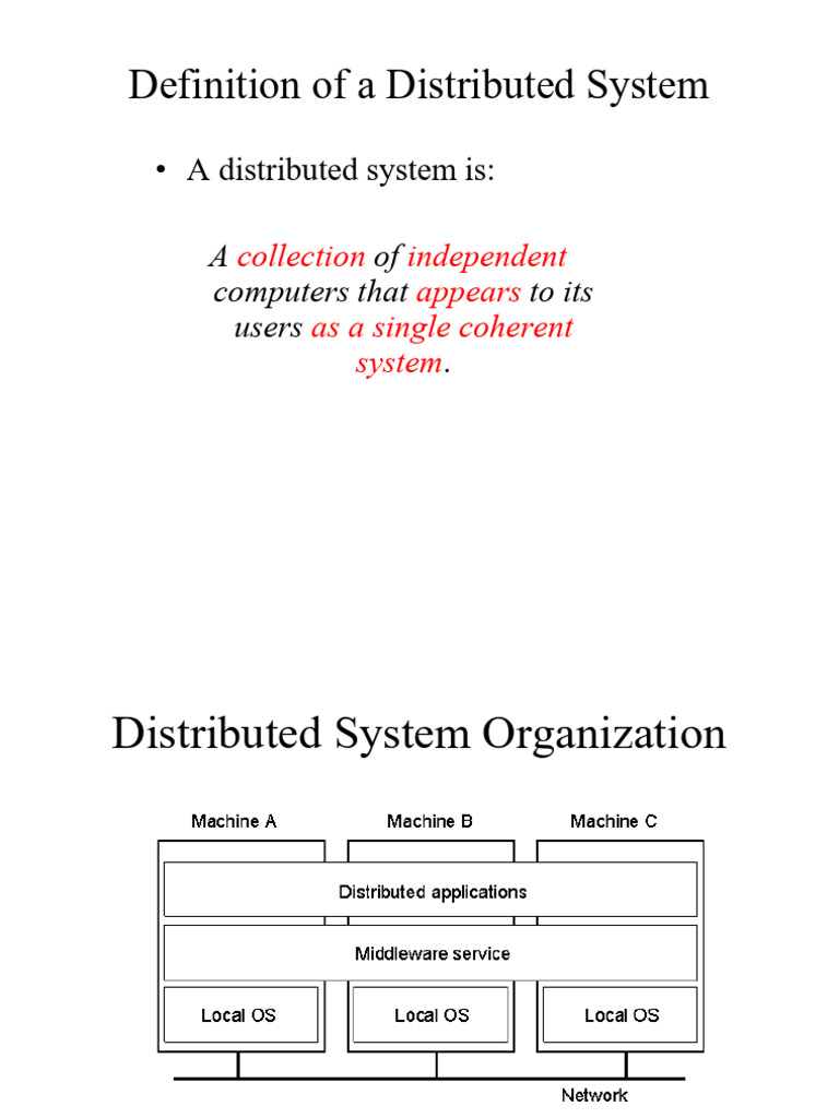 Distributed Systems Overview | PDF | Network Socket | Transmission Control Protocol