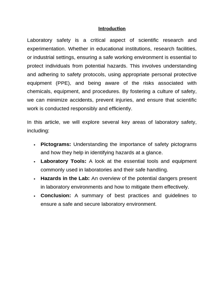 Securite Au Laboratoire | PDF | Laboratories | Hazards