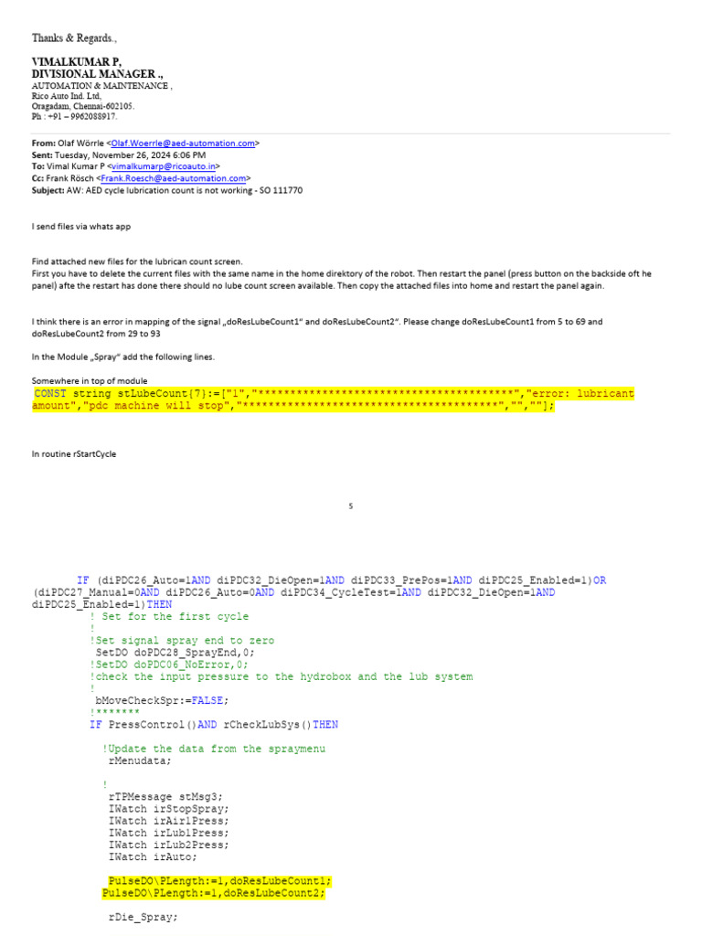Vimalkumar P, Divisional Manager .,: Thanks & Regards. | PDF | Computer Engineering | Computing