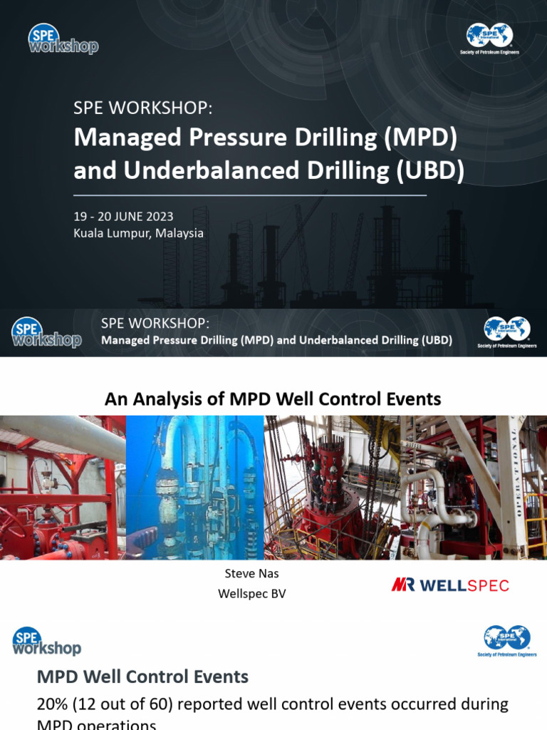 Session 4.1 Steve Nas MPD Well Control Events | PDF