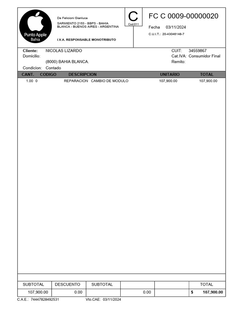 FC C 0009-00000020 Lizardo | PDF