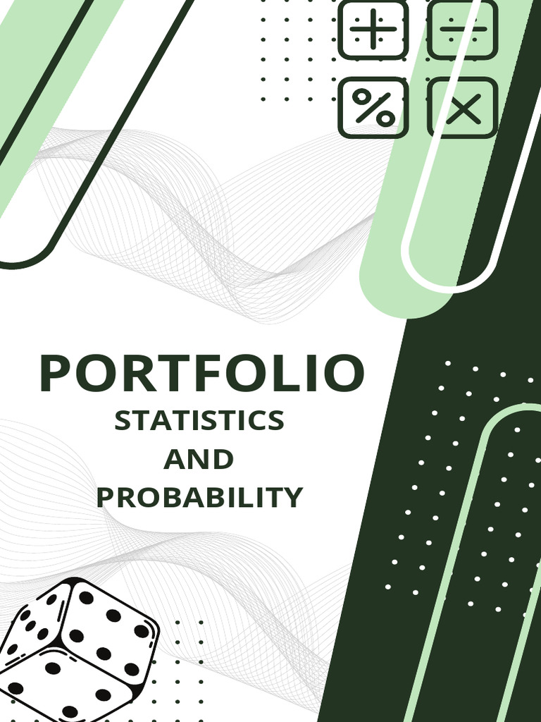 Statistics and Probability Portfolio | PDF