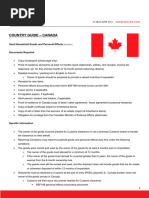 CAD Completion Guide for Importers | PDF | Customs | Canadian Dollar