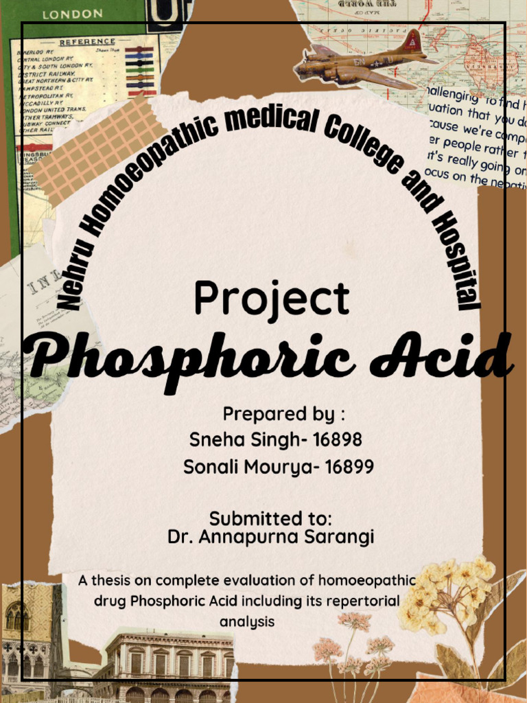 Phosphoric Acid | PDF | Acid | Thorax