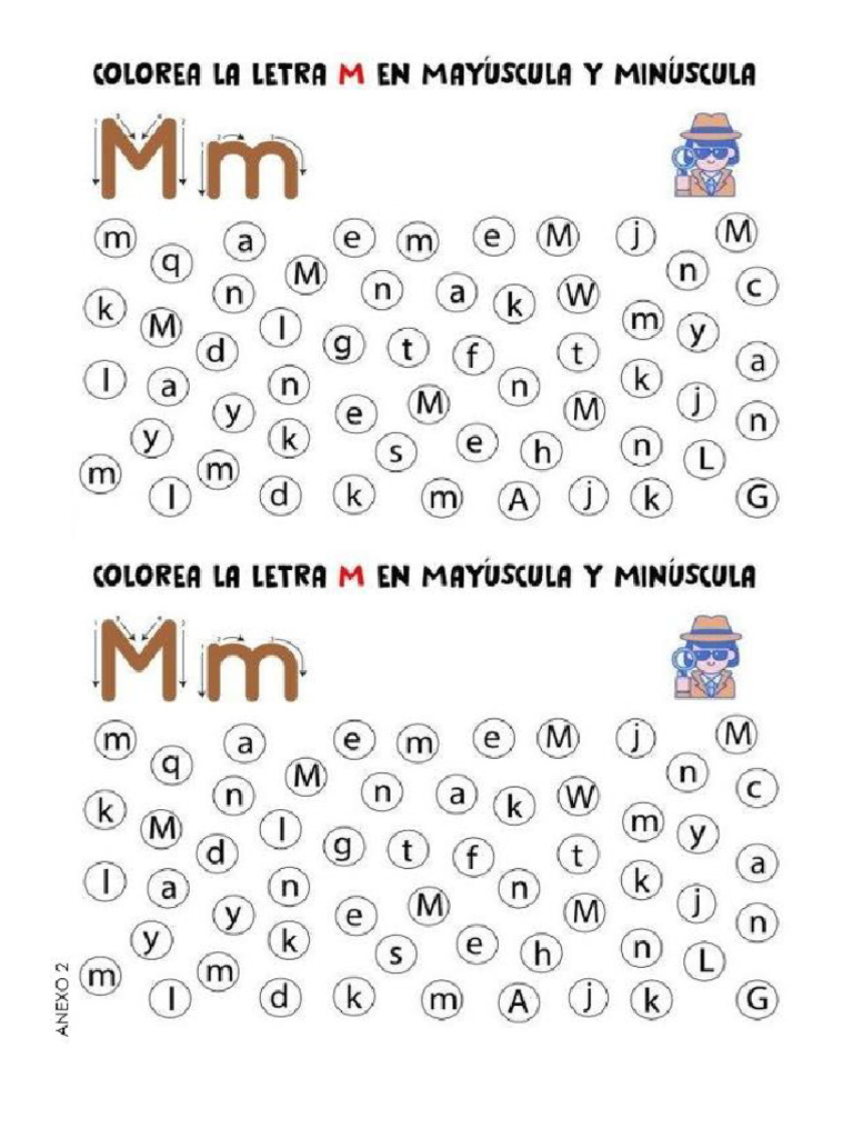 Primero Letra M | PDF
