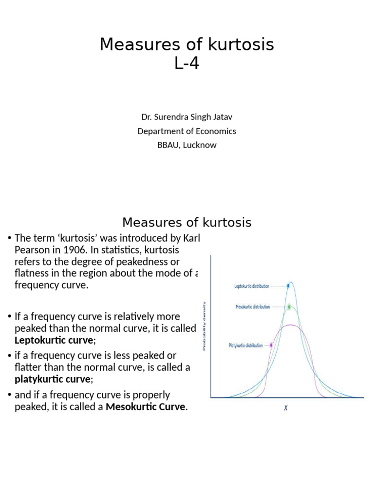 Kurtosis | PDF