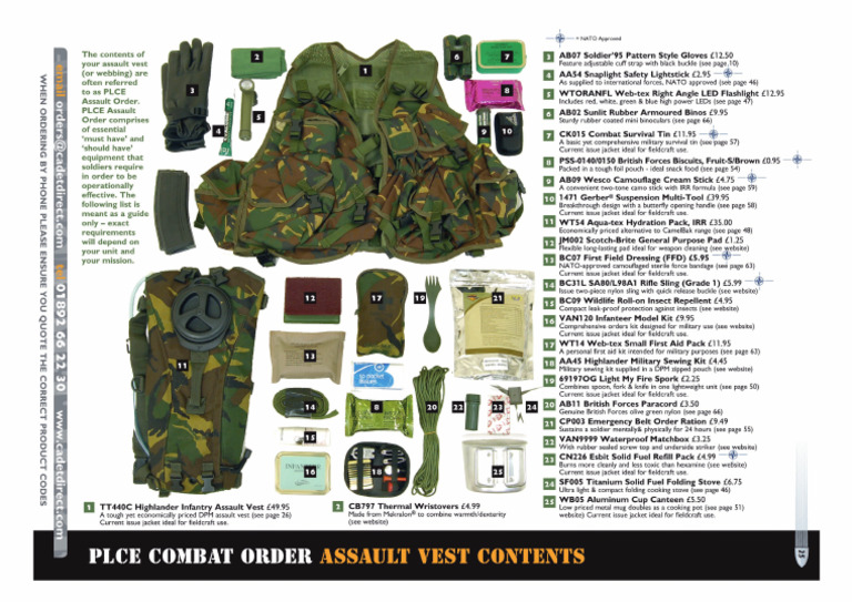Plce Combat Order 2009 | PDF