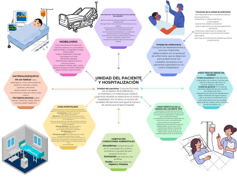 Unidad Del Paciente y Hospitalización | PDF | Cama | Hospital