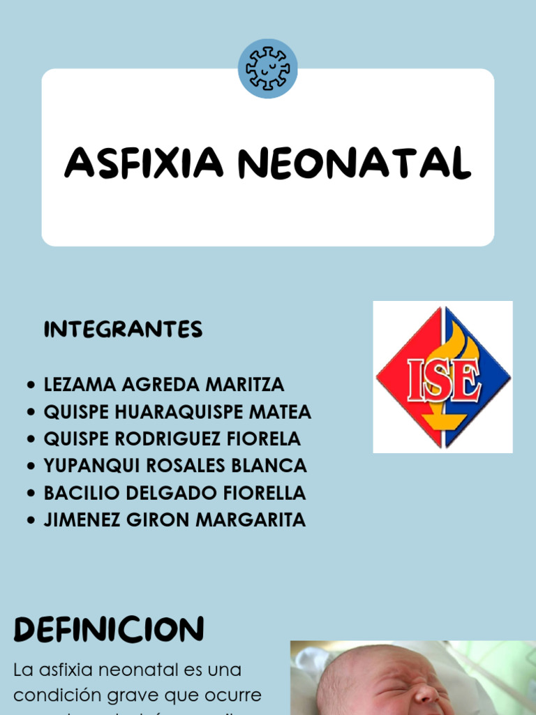 Asfixia Neonatal: Causas y Tratamiento | PDF