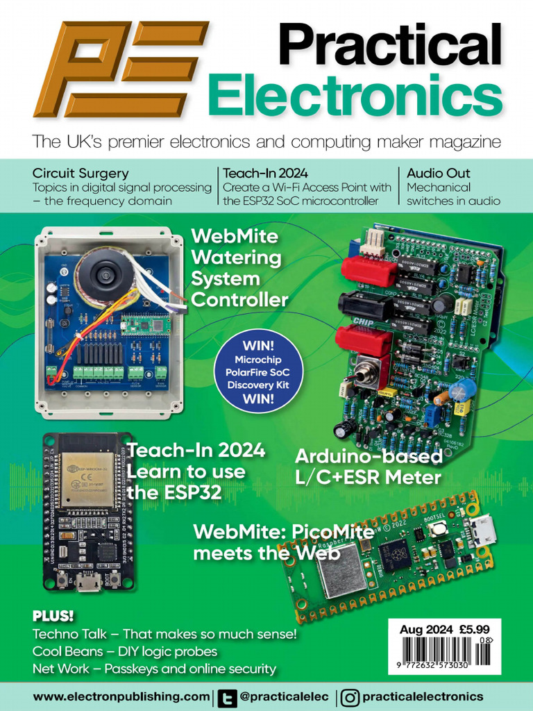 Practical Electronics - August 2024 UK | PDF