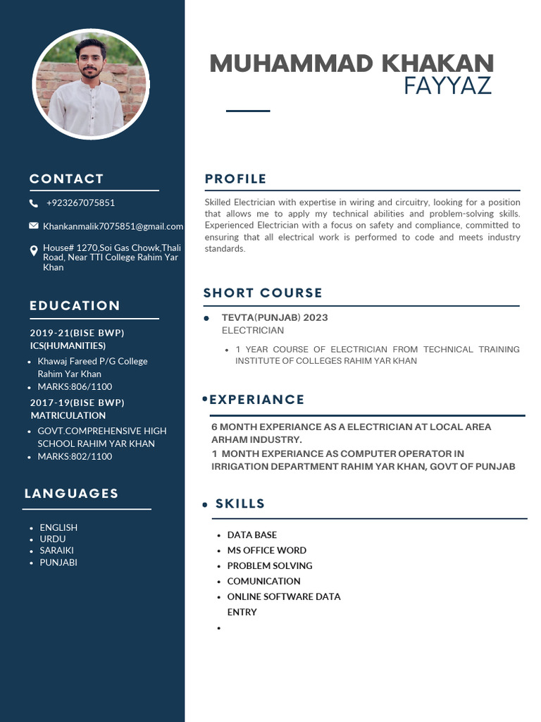 White Grey Clean Simple Resume | PDF